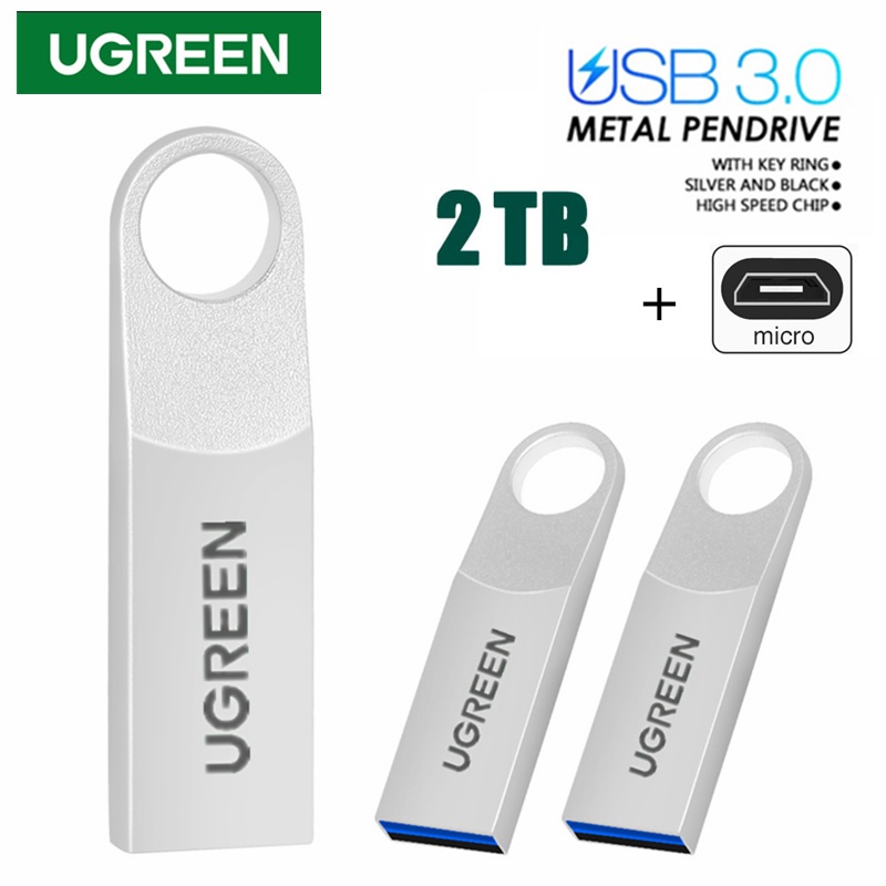 Ugreen USB 3.0 Flash Drive 2TB Waterproof USB Memoria Flash Drive ...