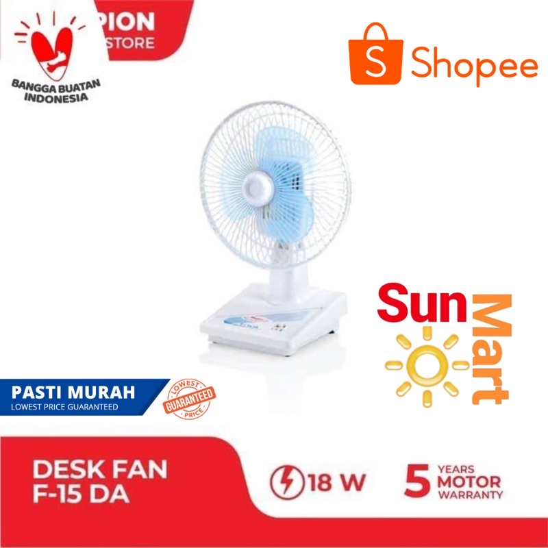 Table Fan Maspion F 15D F15 DA F 15 DA | Shopee Philippines
