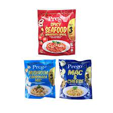 PREGO Macaroni Quick Cook Pasta 3 Minutes 71gm ( Mushroom Carbonara ...