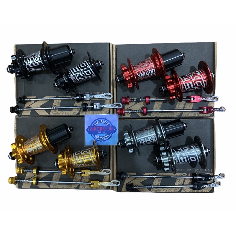 Koozer XM 490 32H/36H MTB Hub Set | Shopee Philippines