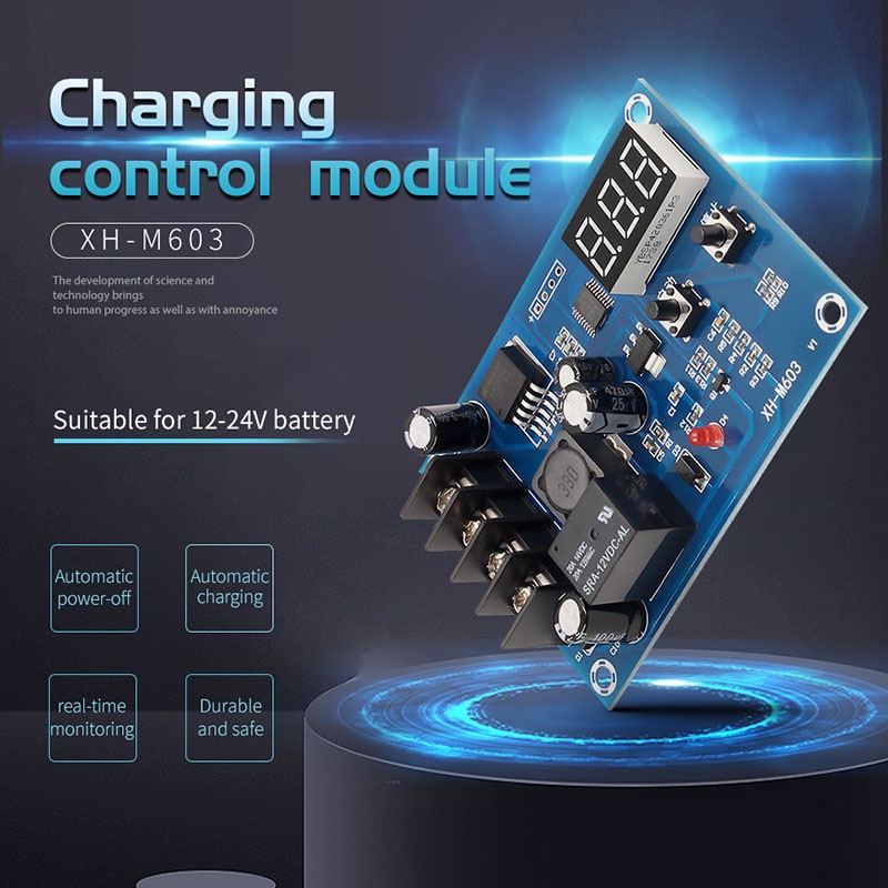 XH-M603 Charging Control Module Digital LED Display Storage Lithium ...