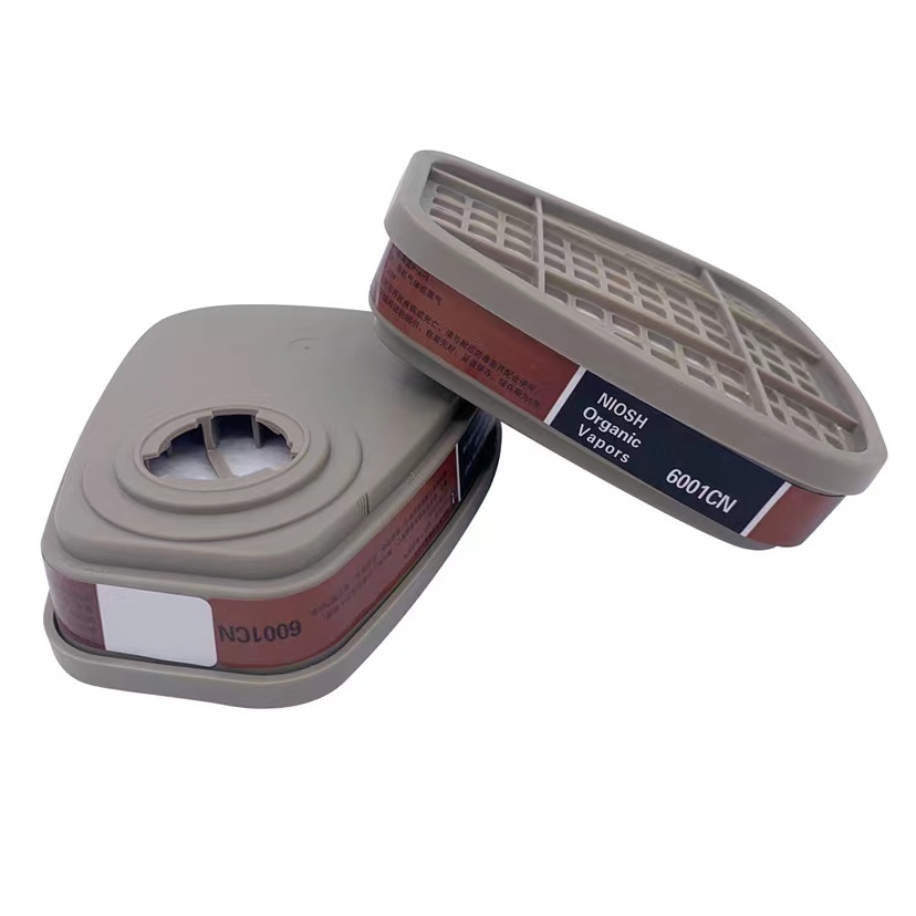 Gas mask dust chemical spray paint industrial protection filter ...