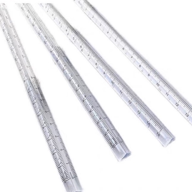 PENNY# triangle ruler cute 15cm paint measuring ruler for student ...