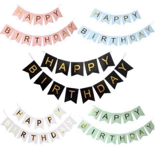 HBD party banner #party banner | Shopee Philippines