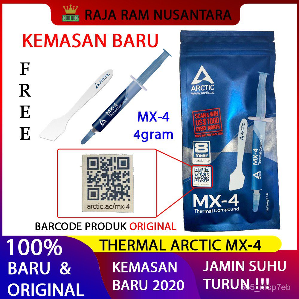 4G Arctic Cooling Thermal Compound Paste MX-4 MX4 Thermal Paste Thermal ...
