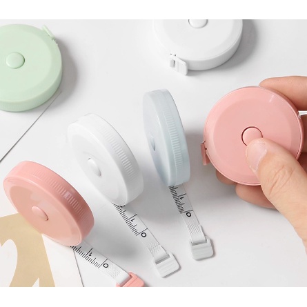 Round Soft Tape Measure Clothes Measuring Cute Meter Ruler Retractable ...