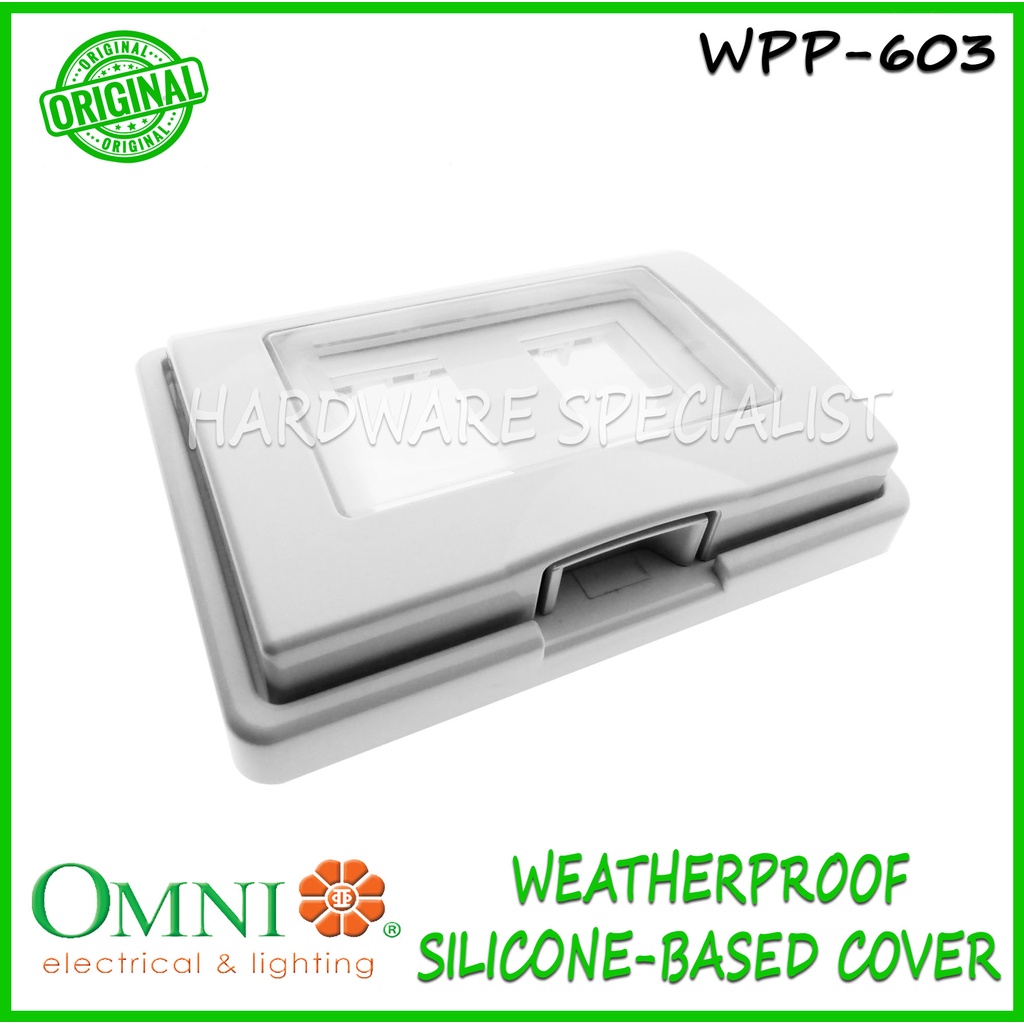 Omni Weatherproof Soft Silicone-Based Cover WPP-603 Original | Shopee ...