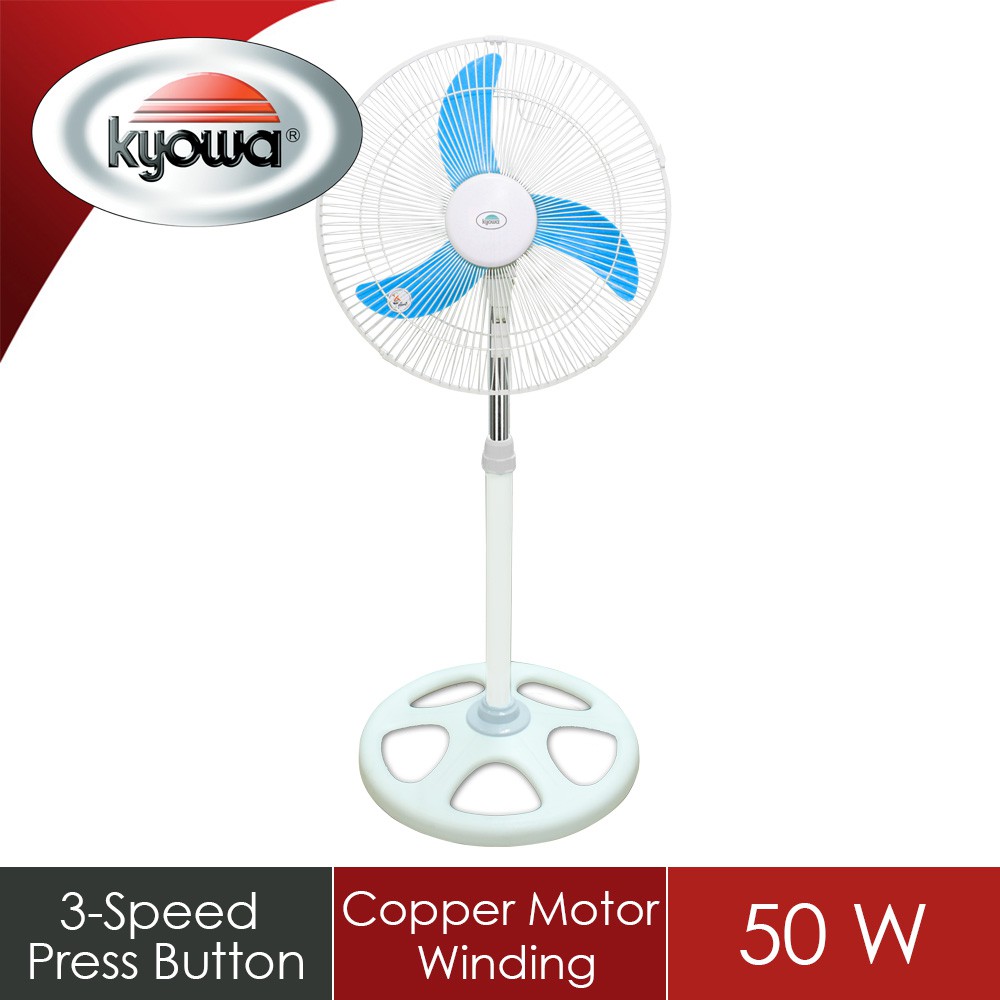 Kyowa Stand Fan 16" KW-6715 (Random Color) | Shopee Philippines