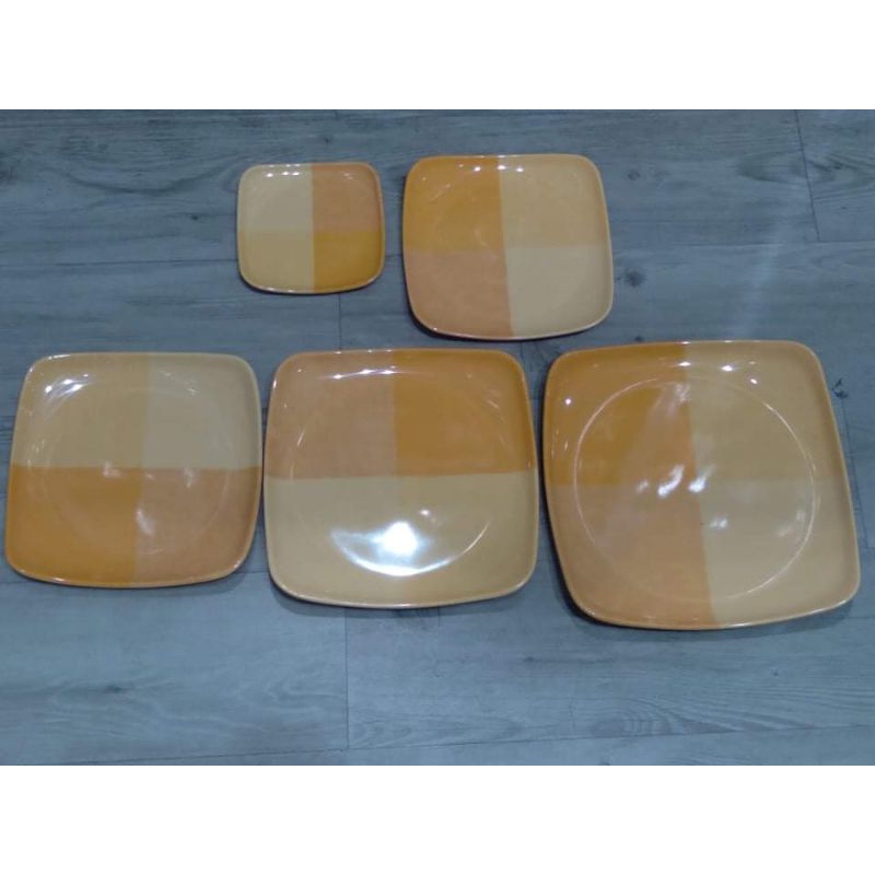 Melawares Perfect Dining Dinner Plate ( Orange ) | Shopee Philippines