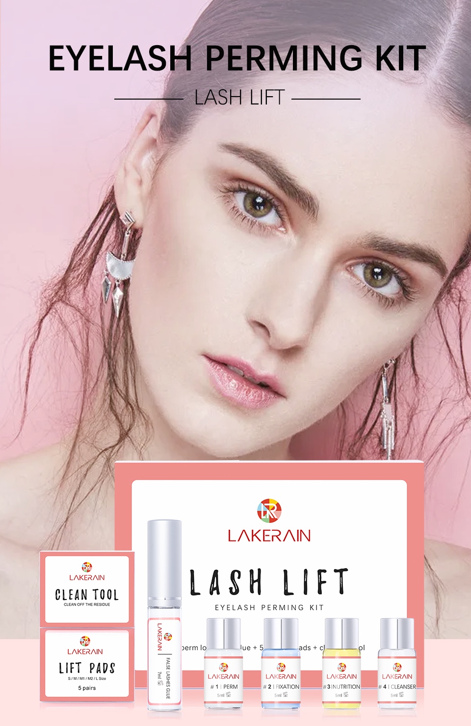 DIY Lash Lift Kit For Home Use - Professional Grade Eyelash Perm & Brow ...