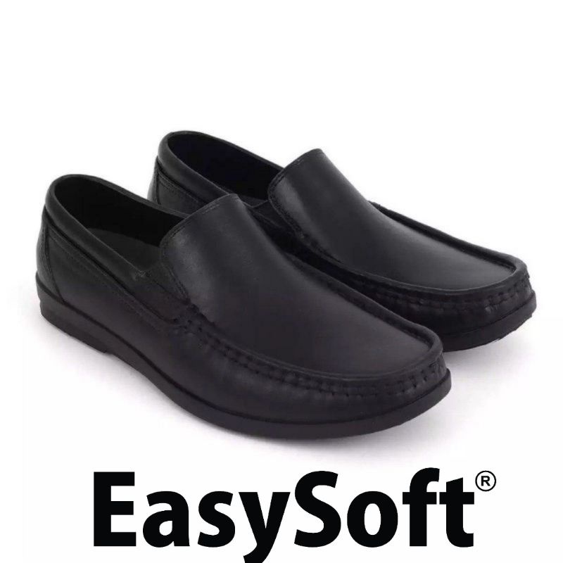 Easy Soft MUNICH (add 1 size for wide feet) Men's Black Shoes by World Balance | Shopee Philippines