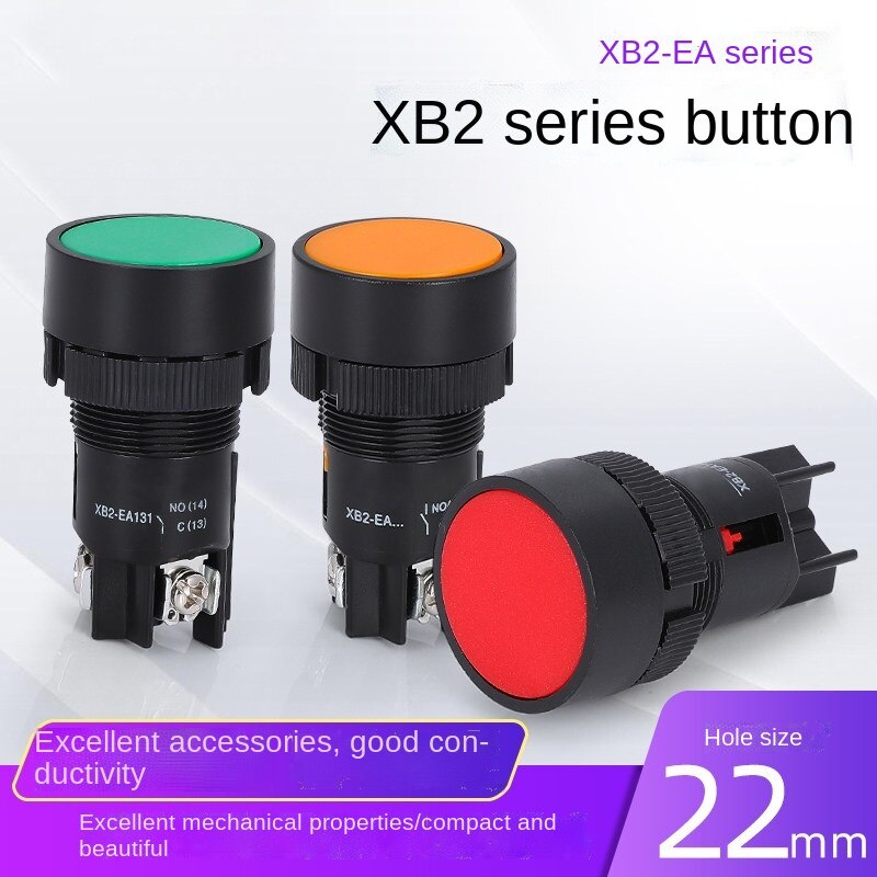 Plastic mixer box push button switch ng XB2-EA142 XB2-EA131 push button ...