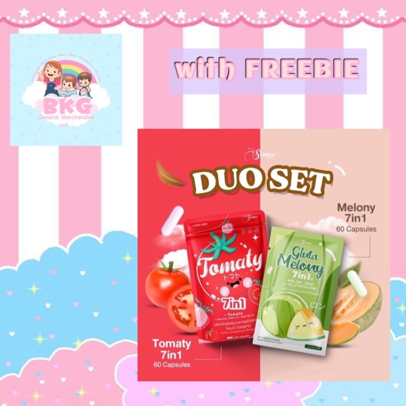 ONHAND BEAUTY VAULT - LUMI GLUTA / ORIGINAL GLUTA MELONY 7 IN 1 ...