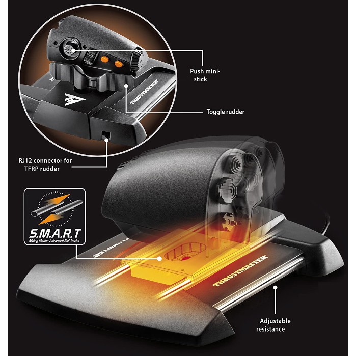 Thrustmaster TWCS Throttle Controller for PC, Black | Shopee Philippines