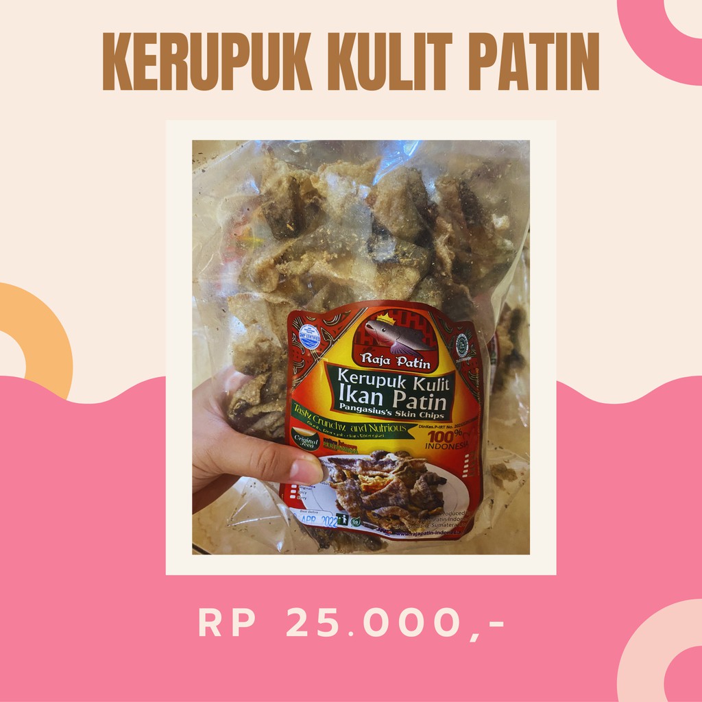 (210grm) Original PATIN Fish Skin Crackers/Chips (King PATIN) | Shopee ...