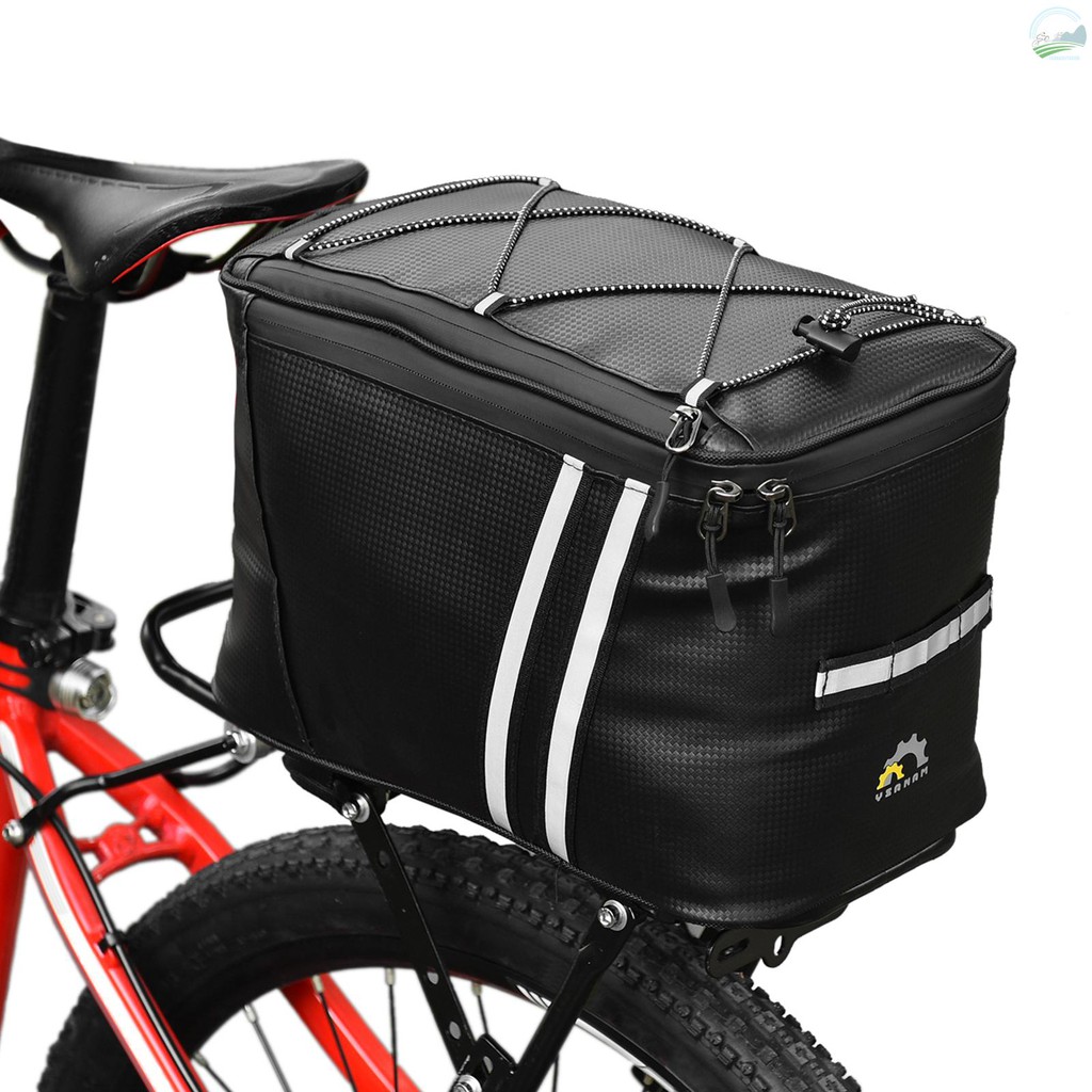 YR Water Resistant Bike Rack Bag with Thermal Insulation Compartment ...