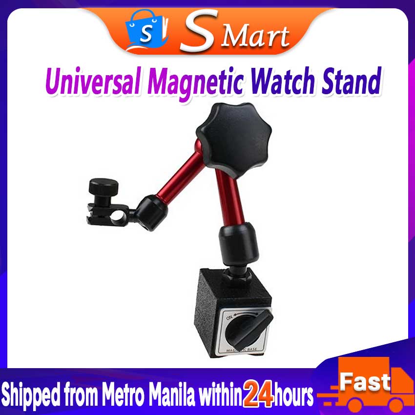 Mini Universal Flexible Dial Test Indicator Magnetic Base Holder ...
