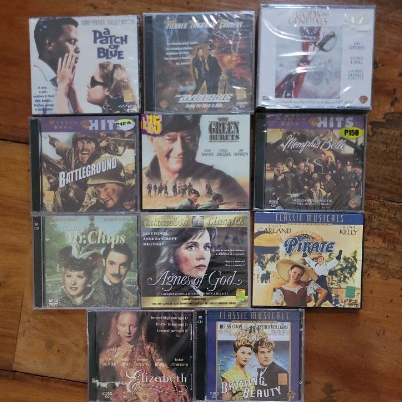 VCD Original Brand New Sealed Classical Movies Part 3 Musical War ...