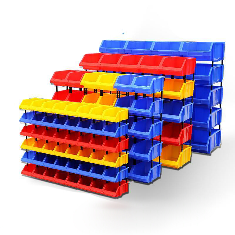 Stackable Multi Tool Industrial Storage Bin Basket Hardware Organizer ...