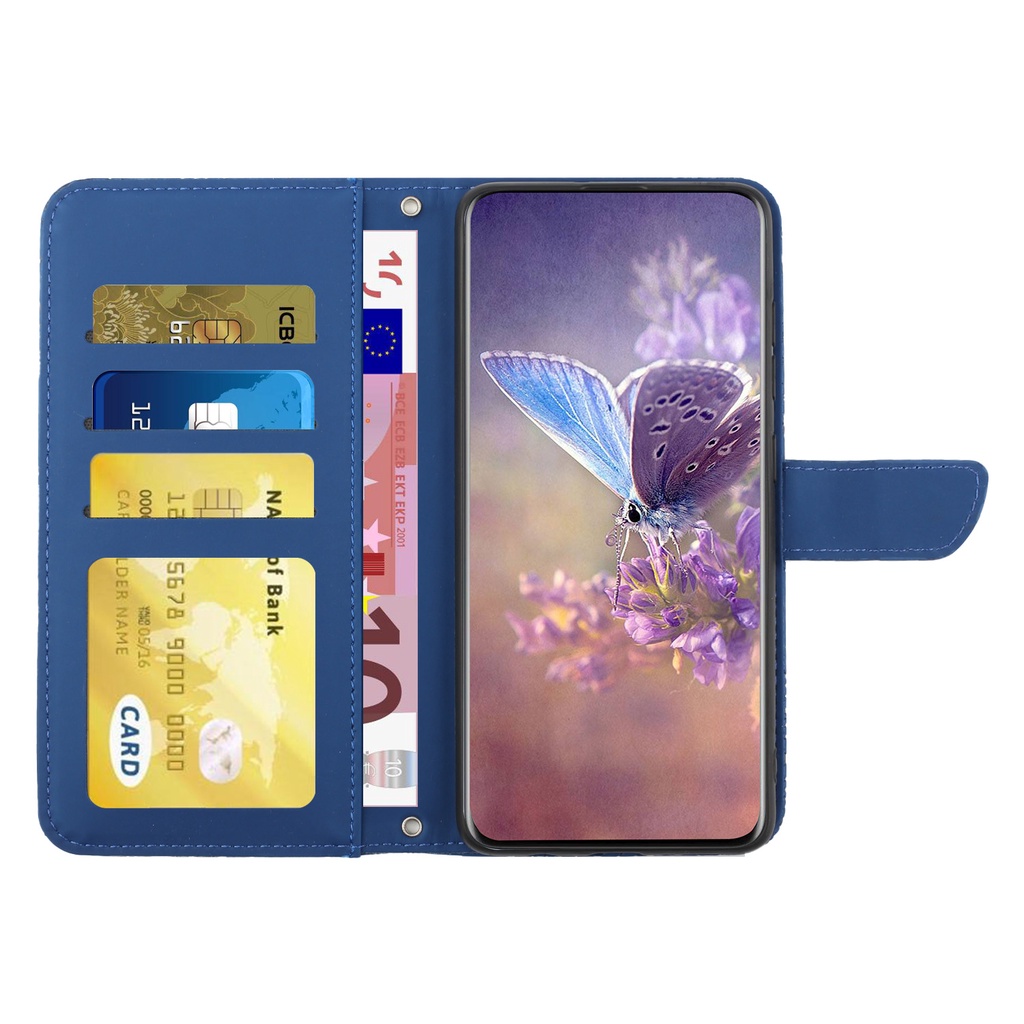 For Nothing phone 1 Magnetic Closing Diamond Butterfly Flip Wallet ...