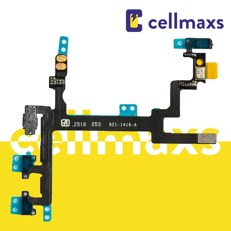 For 5 5S 6 6S PLUS 7 8 PLUS POWER ON-OFF VOLUME FLEX CABLE | Shopee ...