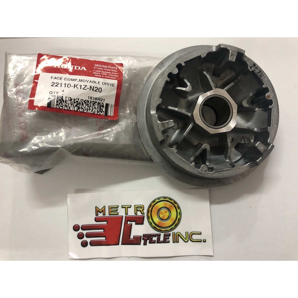 Honda Genuine Pulley / Movable Drive Face 22110K1ZN20 for PCX160 v1 ...