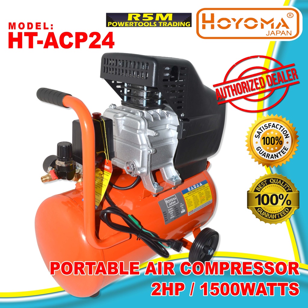 HOYOMA JAPAN AIR COMPRESSOR 2HP 24 LITERS | Shopee Philippines