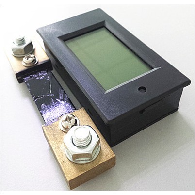 DC Power Meter Solar Power Meter 4in1 Solar Energy Monitor Ammeter With ...