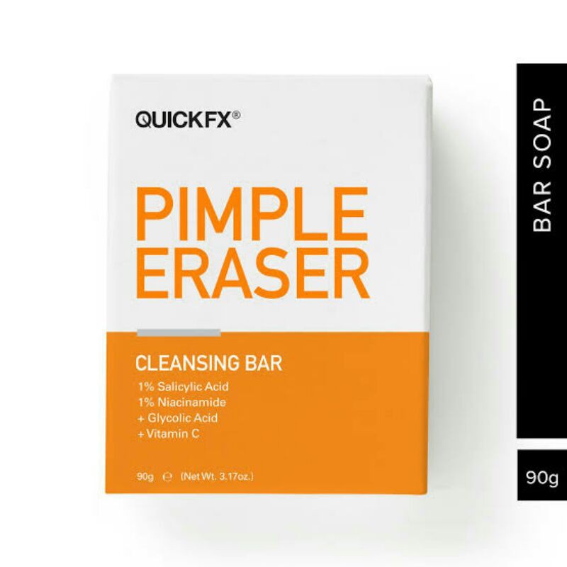 QUICKFX Pimple Eraser Cleansing Bar Soap (90g) | Shopee Philippines