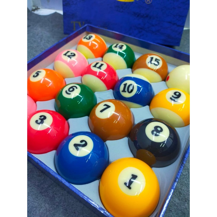 Xinkang TV Pro Cup standard size billiard ball set / bola ng bilyaran ...