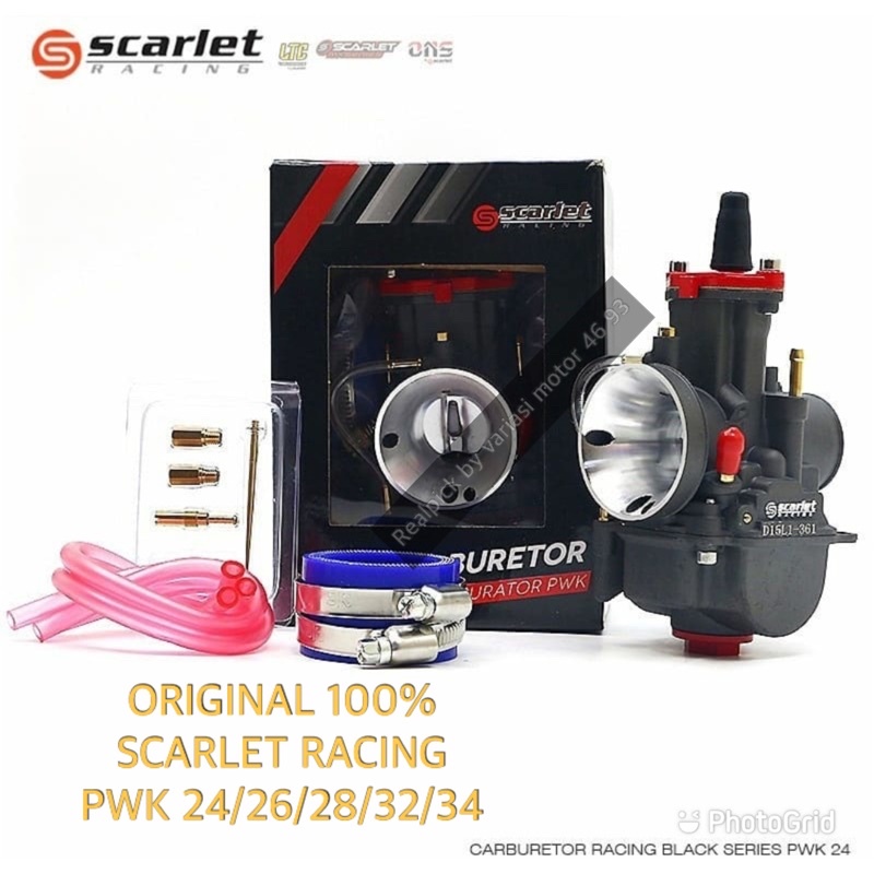 PWK carburetor PWK 24 28 30 original scarlet | Shopee Philippines