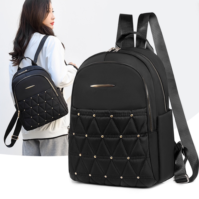 Nylon Cloth backpack handbag women big bag Ransel good quality Women's ...
