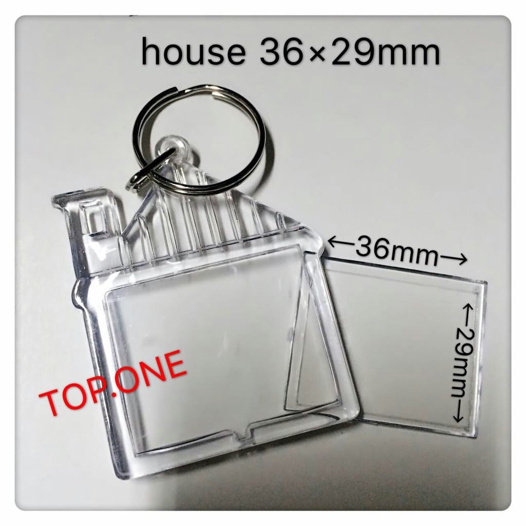 (50pcs)Acrylic keychain photo insert | Shopee Philippines