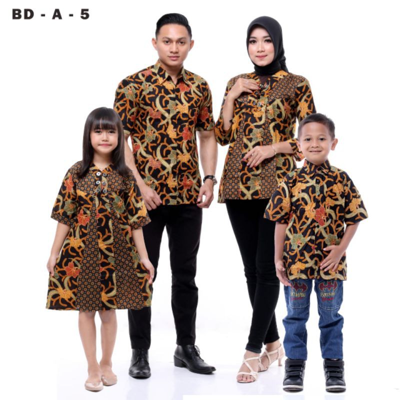 Batik Clothes Soganan BATIK Clothes COUPLE FAMILY BATIK Clothes ...
