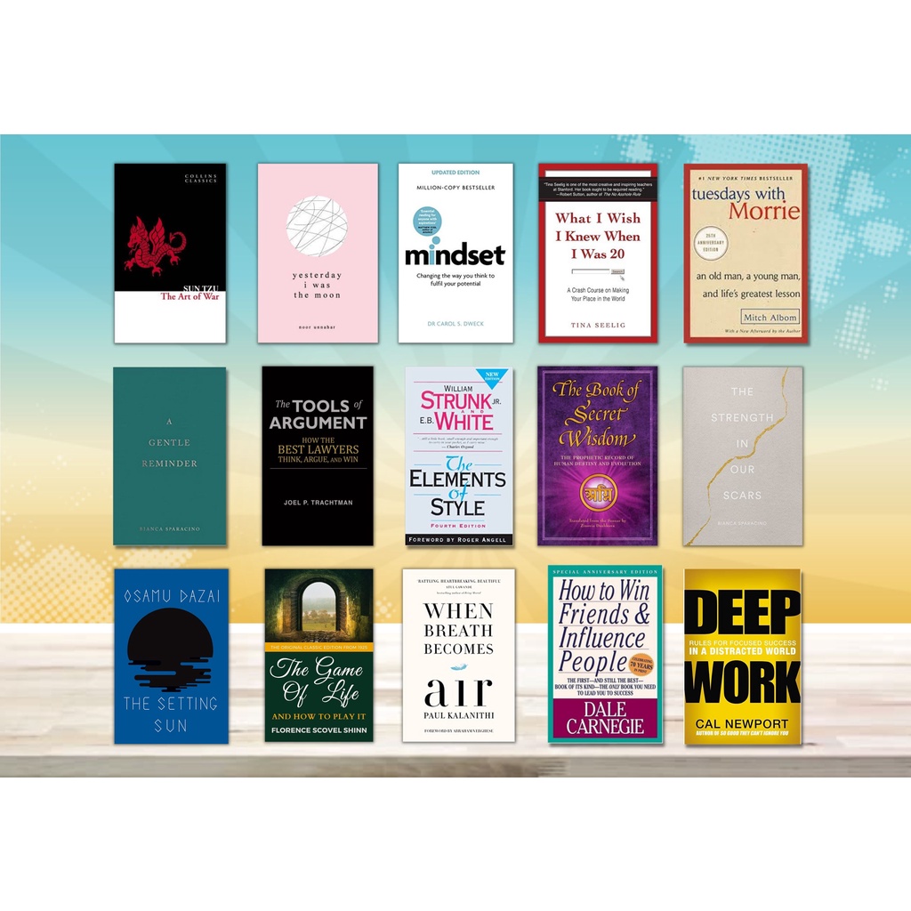 brand new books with free bookmark. | Shopee Philippines