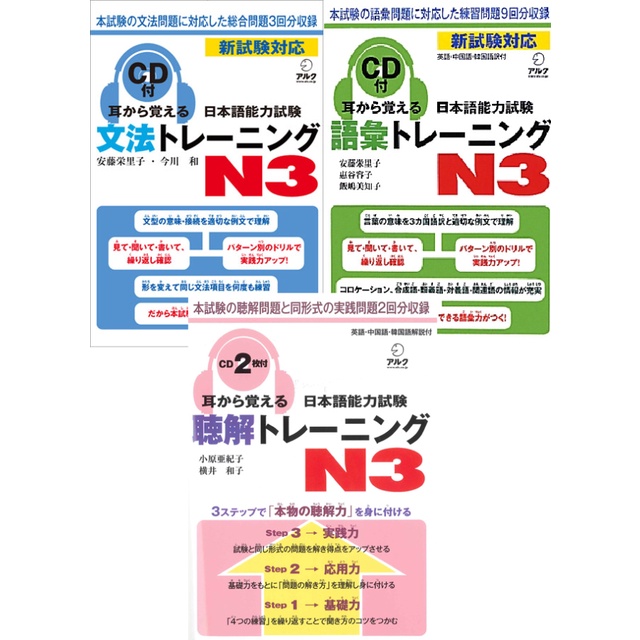 Japanese book - Japanese Language Proficiency Test N3 Vocabulary Mimi ...