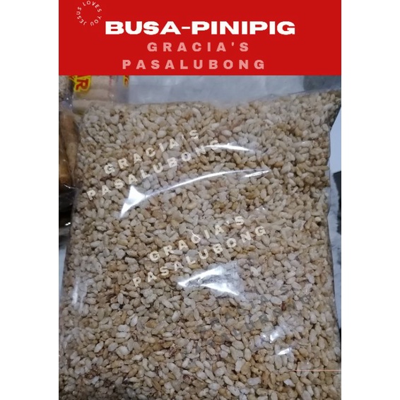 Busa-Crispy Pinipig 1 kilo | Shopee Philippines