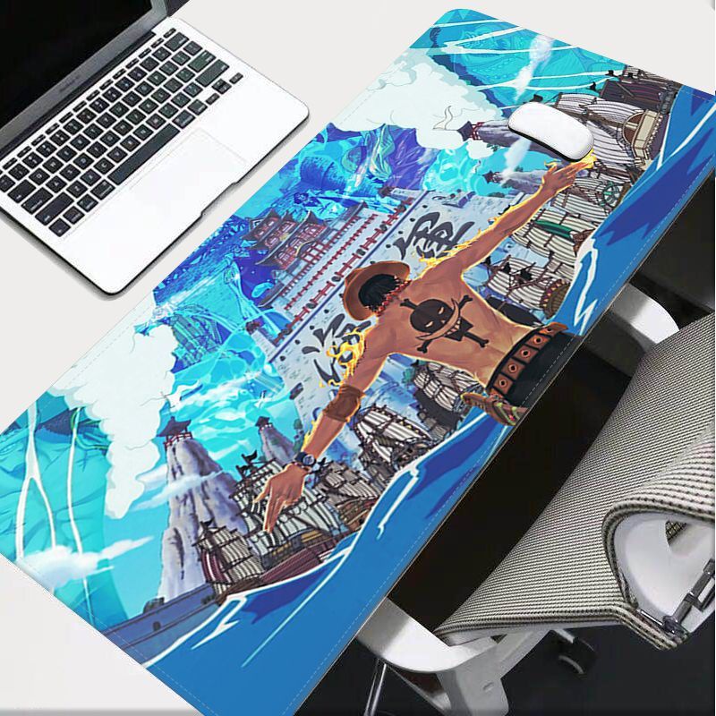 BANDAI One Piece Luffy Japan Anime Lockedge Office Computer Desk Mat ...