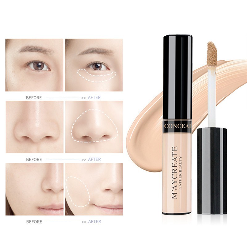 MAYCREATE Concealer Cream Full Cover Oil-control Cream | Shopee Philippines