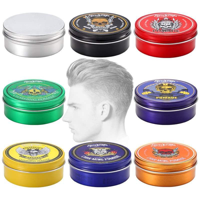 Skull pomade hair styling gum use as hair wax | Shopee Philippines