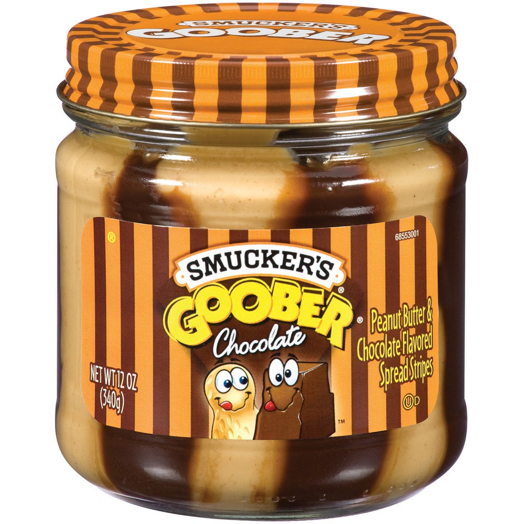 Smuckers Goober Chocolate Stripes 340g | Shopee Philippines