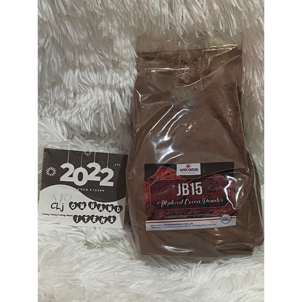 2024_love11shop Unicomm JB15 Alkalized Cocoa Powder 500g baking and cooking ingredients | Shopee ...