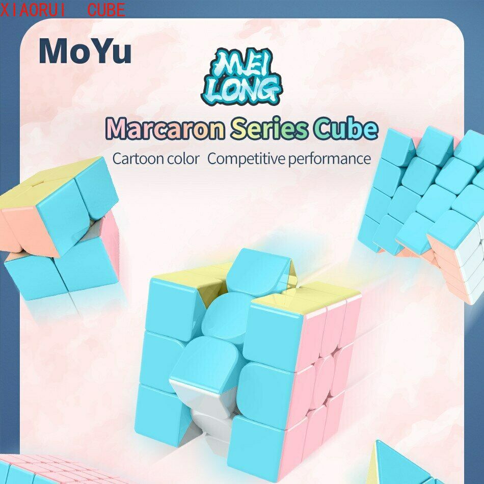 Moyu Meilong Macaron Cube 3x3x3 2x2 4x4 5x5 Speed Magic Cube ...