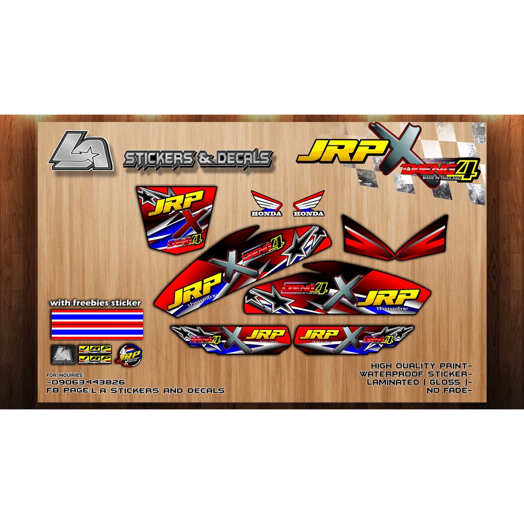 tmx 155 JRP X DAENG V2 DECAL w/ Freebies Stickers | Shopee Philippines