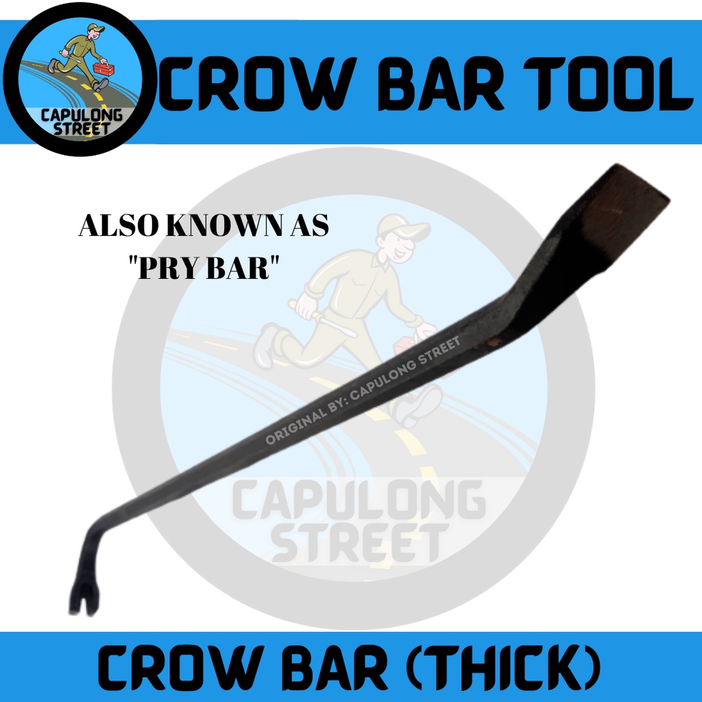 Capulong Street Crow Bar Pry Bar Makapal High Quality Bareta Heavy Duty ...