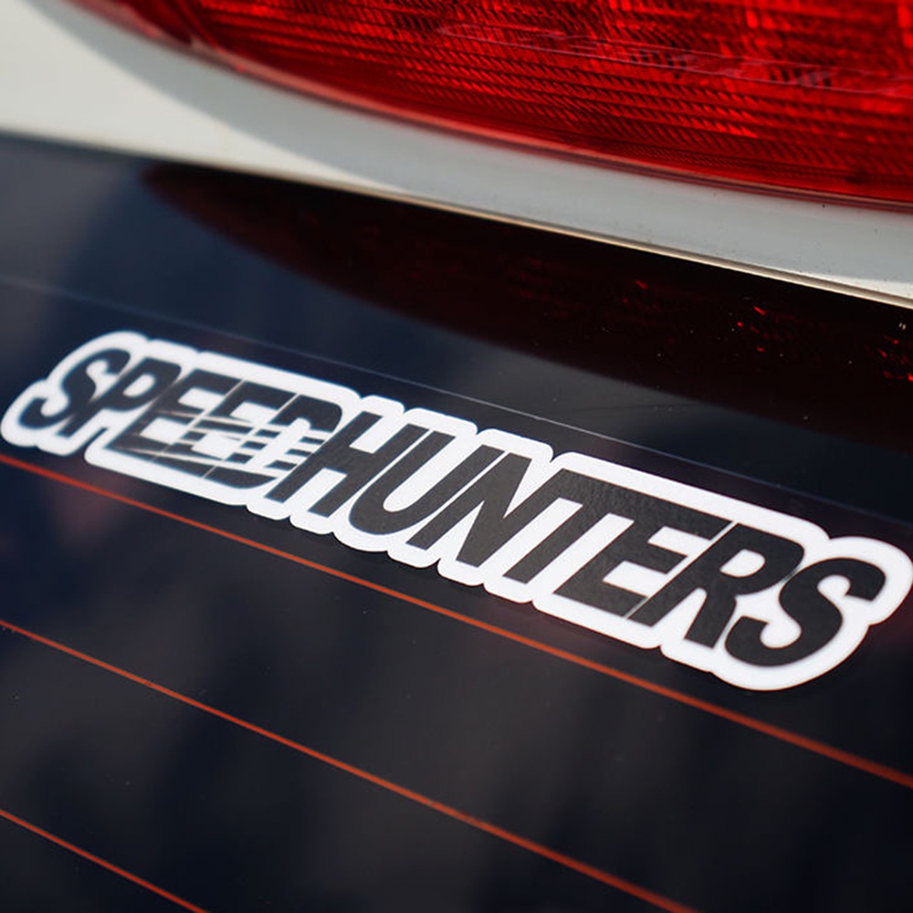 1 Pcs SPEEDHUNTERS/スピードハンターズ Reflective Stickers Car Door Decal ...