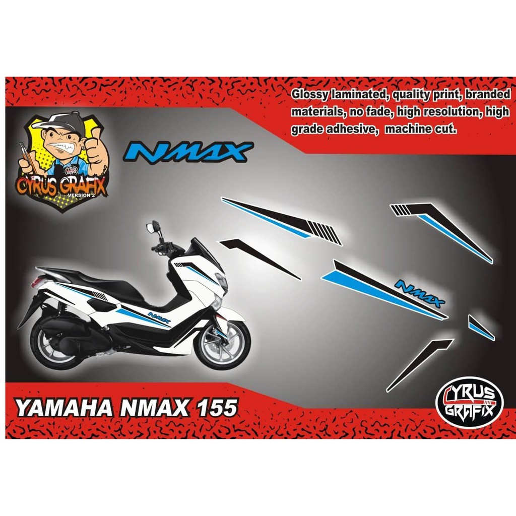 NMAX 155 Decals (Lining) | Shopee Philippines