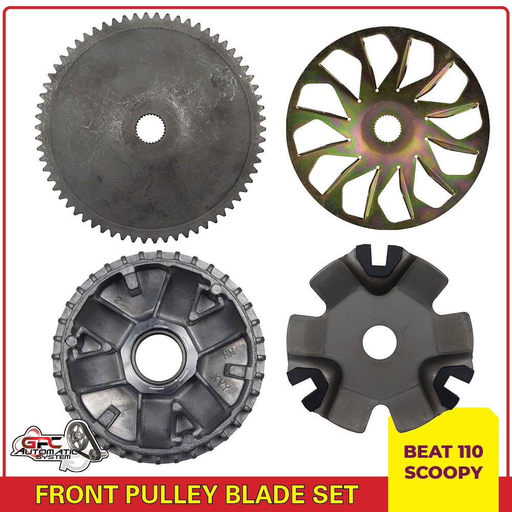 Honda Beat 110, Scoopy GPC CVT Front Pulley Blade Set | Shopee Philippines