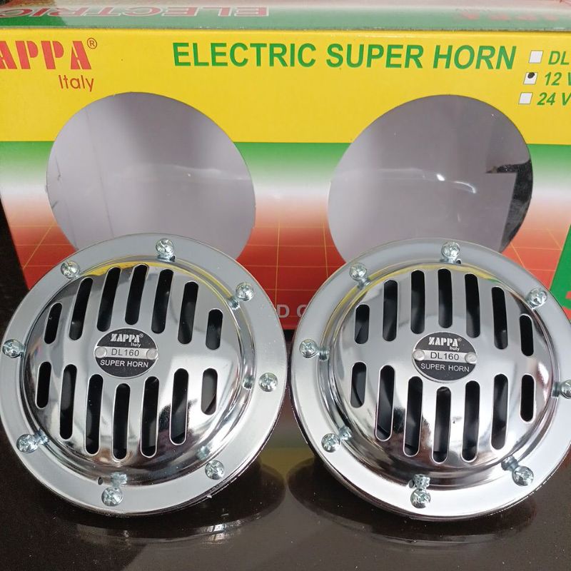 Zappa Italy Electric Super Horn 12V DL-160 | Shopee Philippines