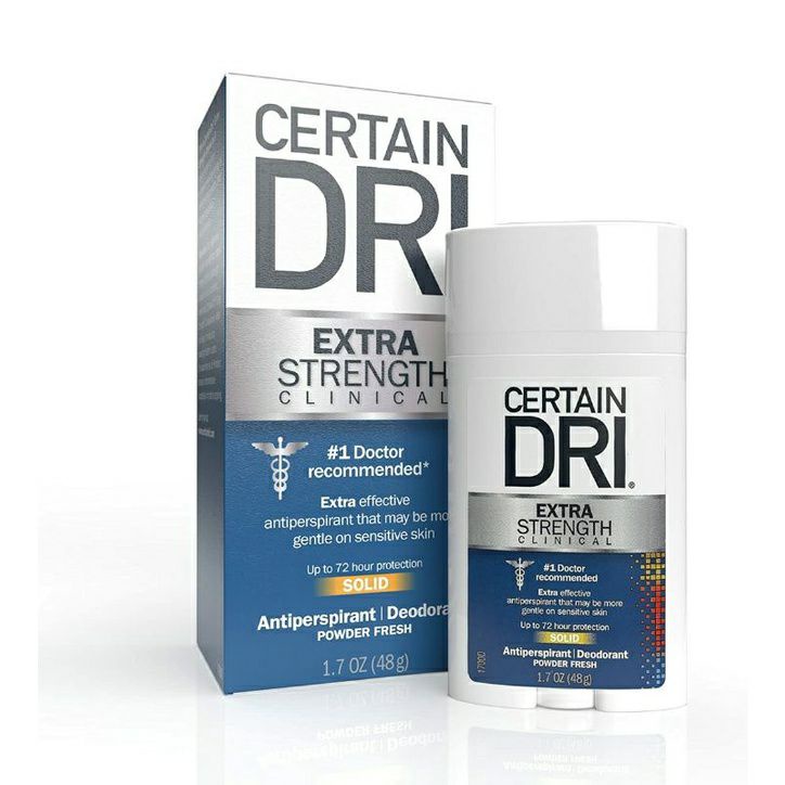 Certain Dri Extra Strength Clinical Solid Antiperspirant & Deodorant ...